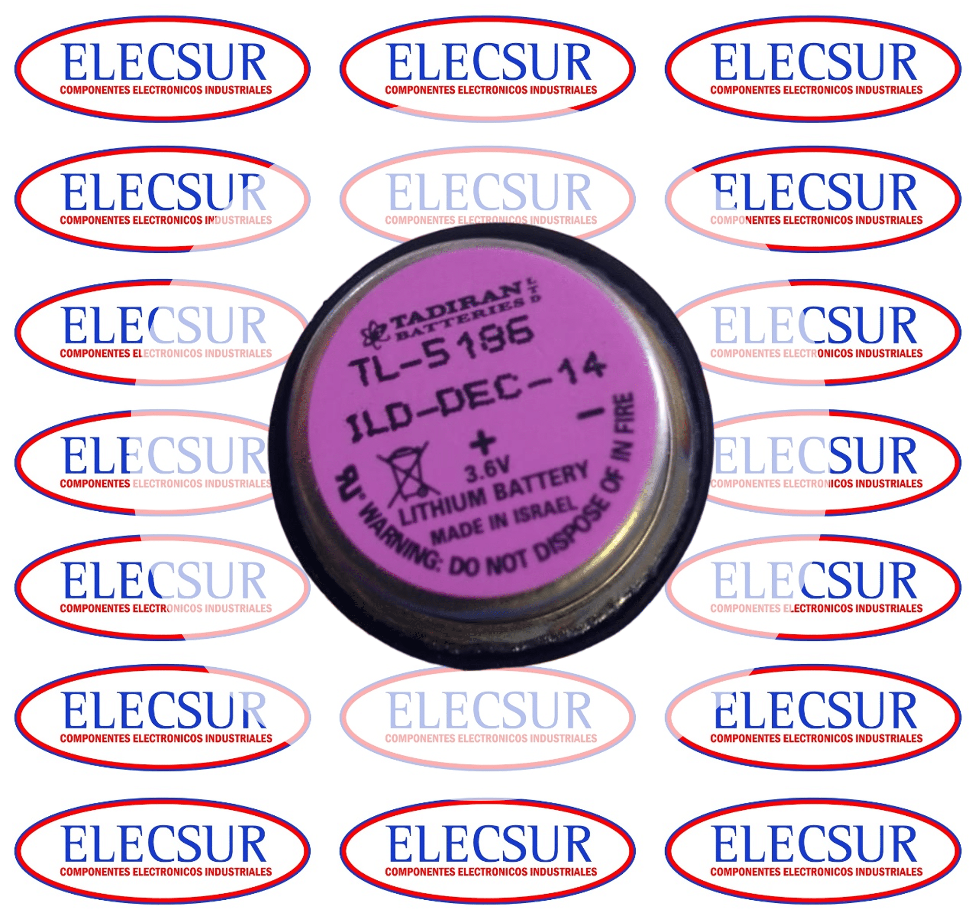 BATERIA LITHIUM TL-5186/P MARCA TADIRAN – Elecsur Company